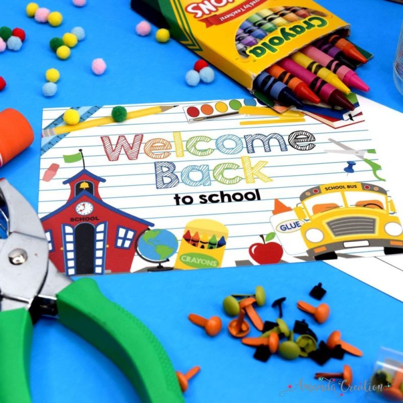 Back To School Postcards for Students – Amanda Creation