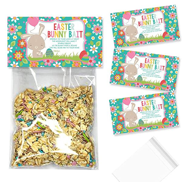 Easter Bunny Bait Treat Bag Toppers – Amanda Creation