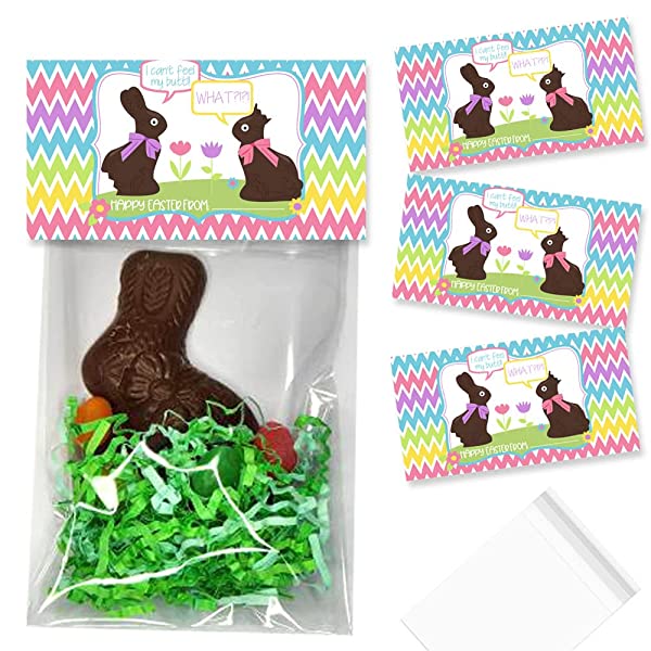 Chocolate Bunnies Joke Easter Treat Bag Toppers – Amanda Creation