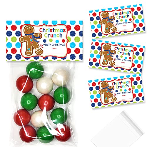 Christmas Crunch Gingerbread Holiday Bag Toppers – Amanda Creation