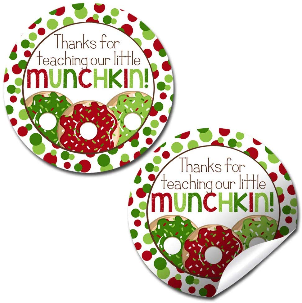 Christmas Teacher Appreciation Stickers – Amanda Creation