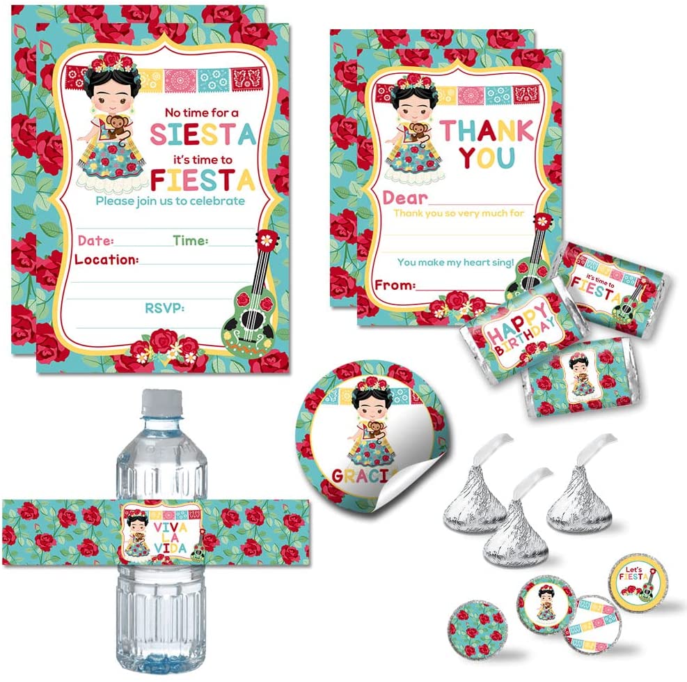 Frida Birthday Party Bundle Includes – Amanda Creation