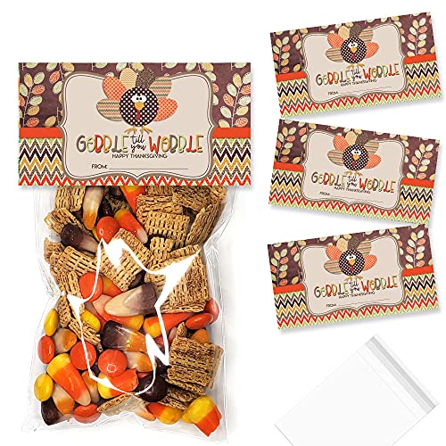 Gobble Till You Wobble Thanksgiving Bag Toppers – Amanda Creation