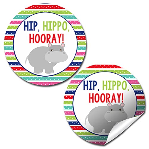 Hip Hippo Hooray Appreciation & Encouragement Stickers for Teachers ...