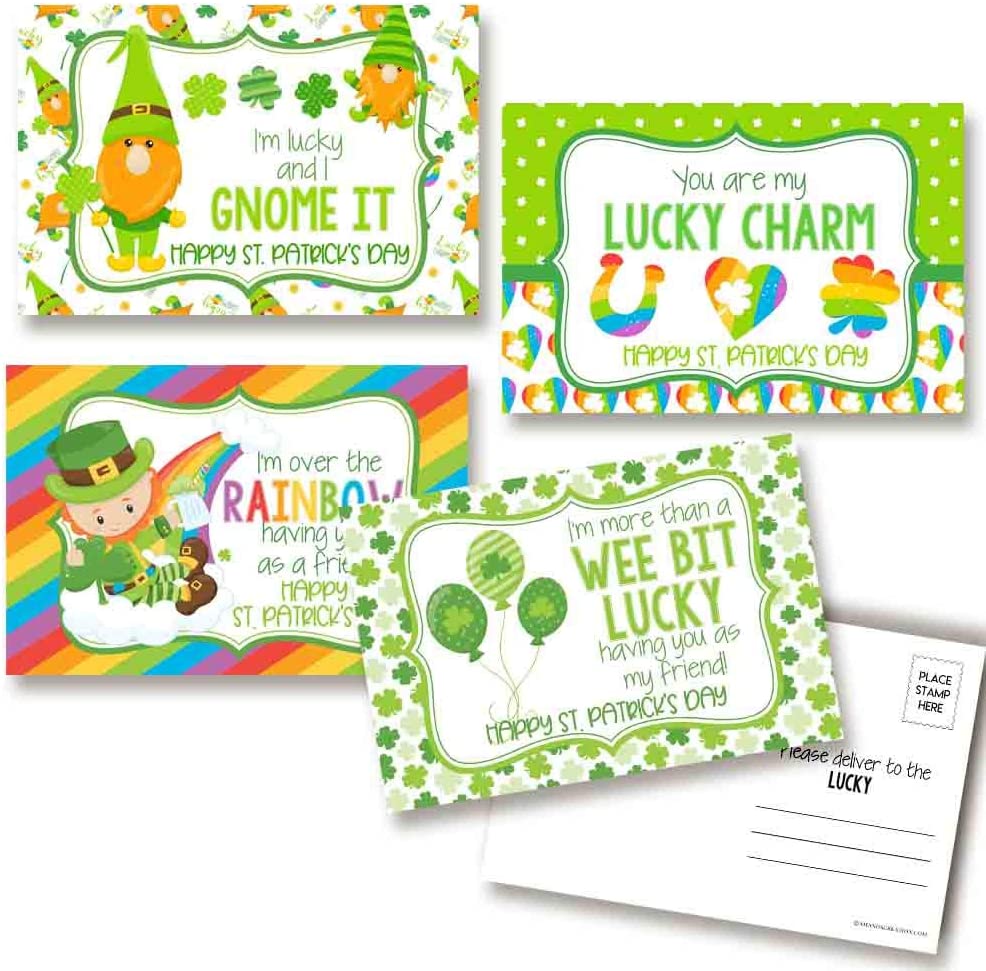 Lucky Leprechauns & Gnomes Variety Postcards – Amanda Creation