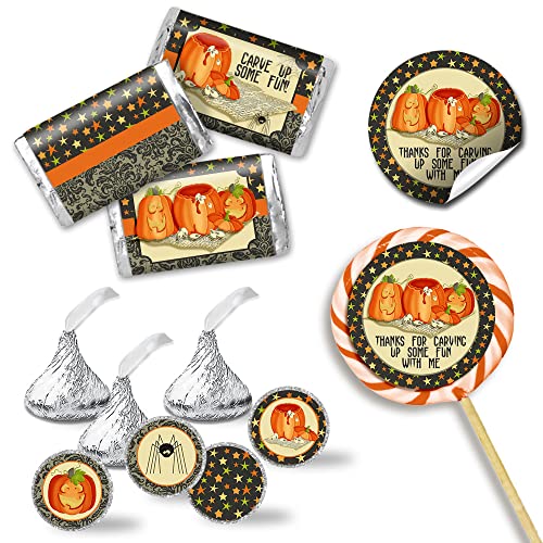 Pumpkin Carving Halloween Sticker Bundle – Amanda Creation