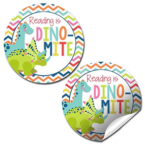 Reading is Dino-mite Reading Appreciation & Encouragement Stickers for ...