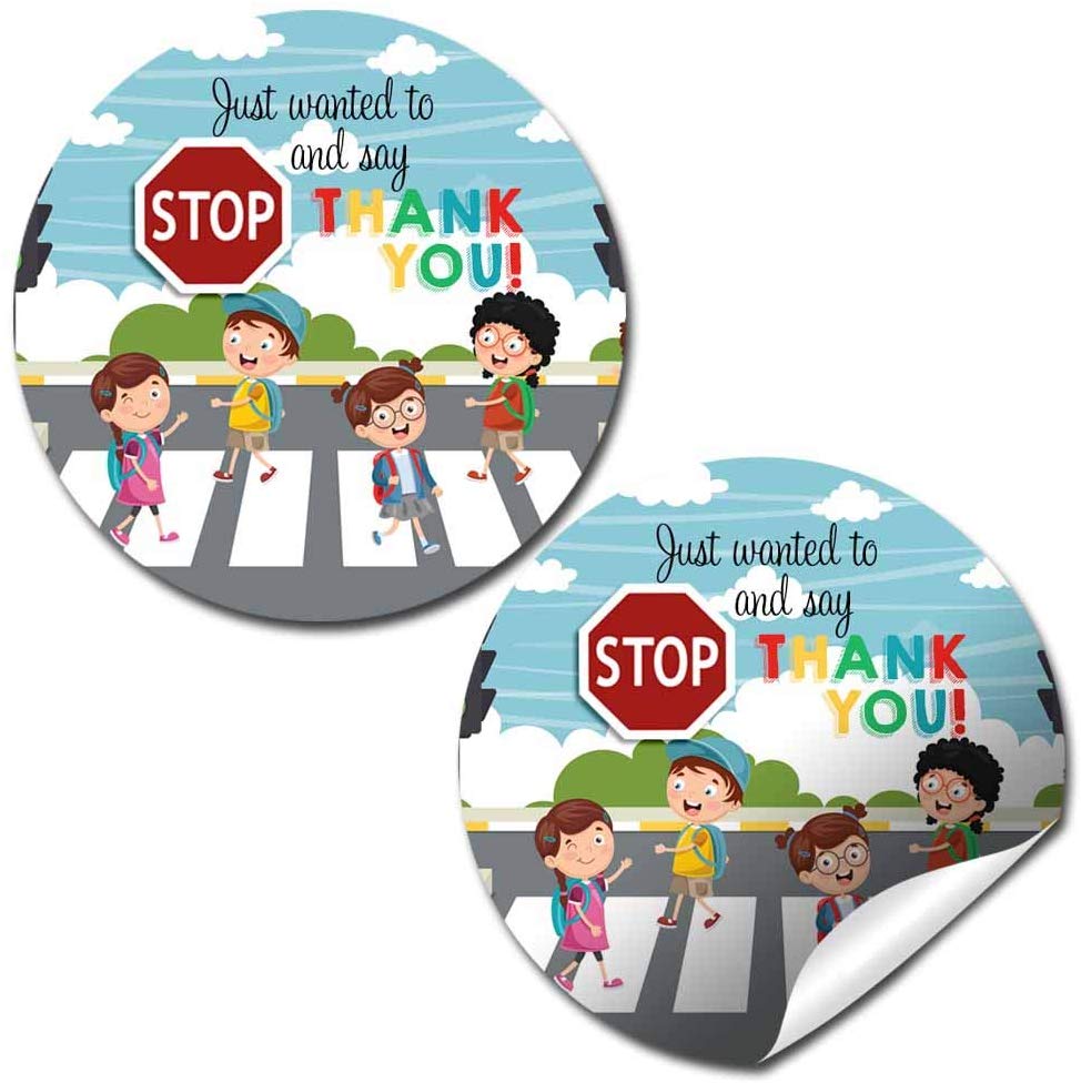 Crossing Guard Appreciation Stickers – Amanda Creation