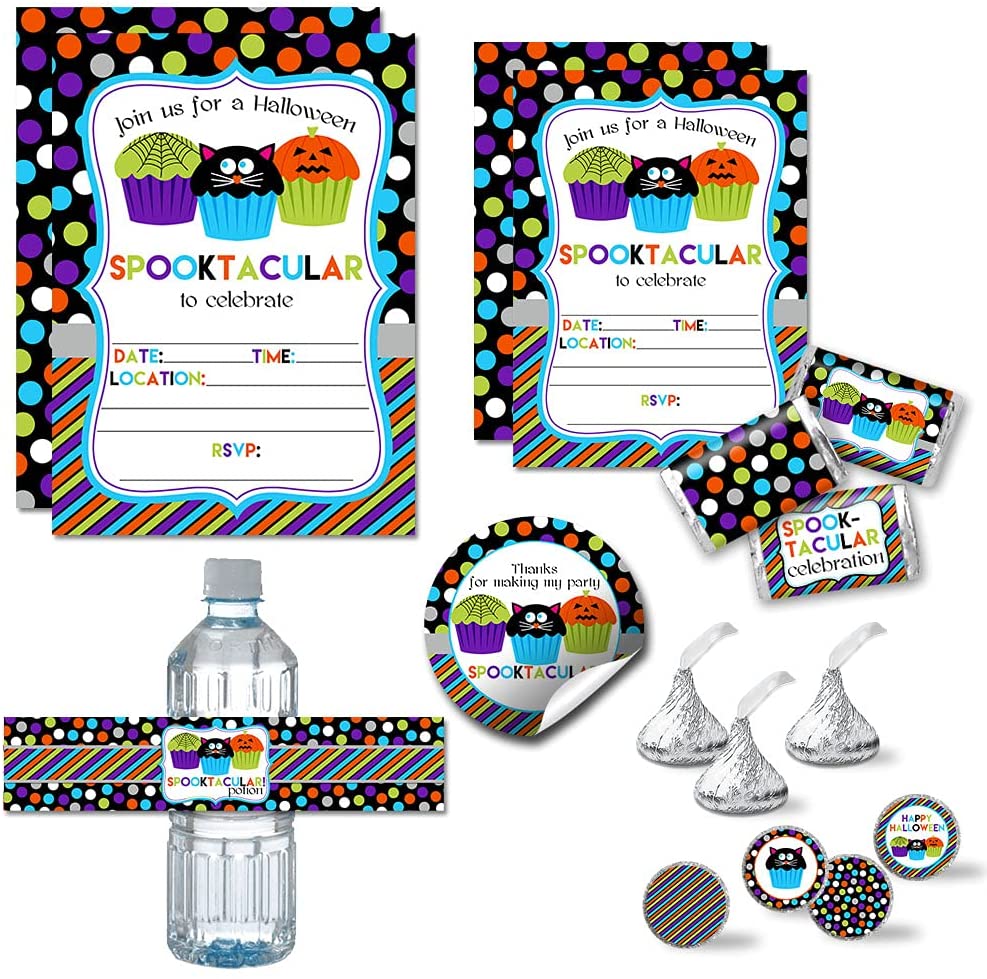 Spooktacular Cupcake Halloween Party Bundle – Amanda Creation