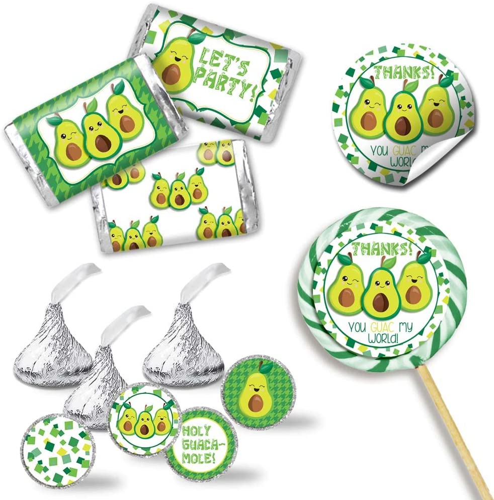 Holy Guacamole Birthday Party Sticker Bundle – Amanda Creation