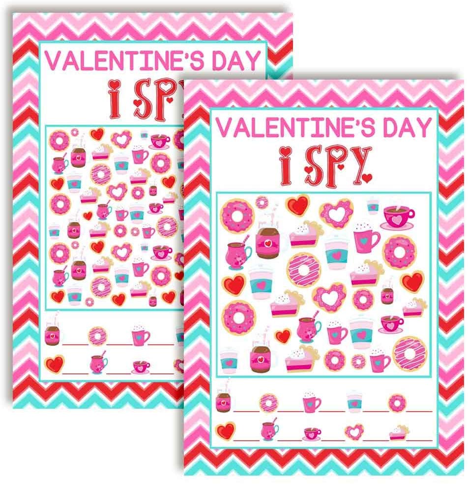 Valentine's Day I Spy Activity Cards – Amanda Creation