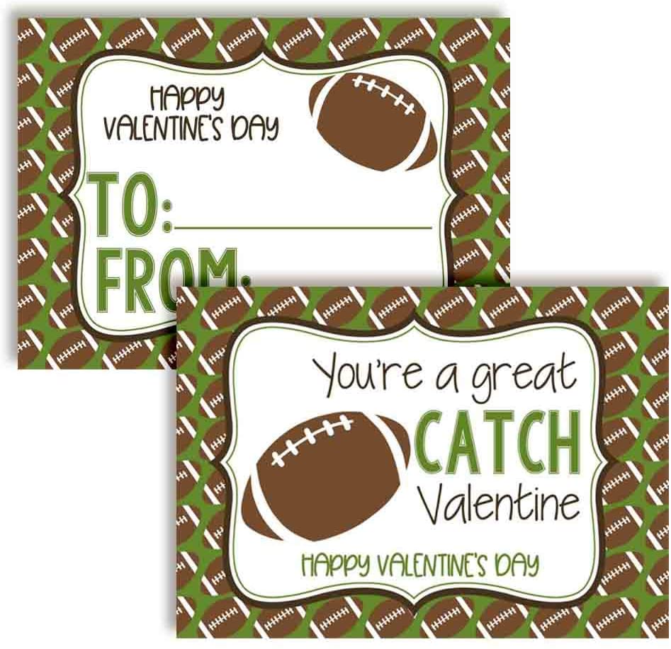 Football Classroom Classroom Valentine Exchange Cards – Amanda Creation