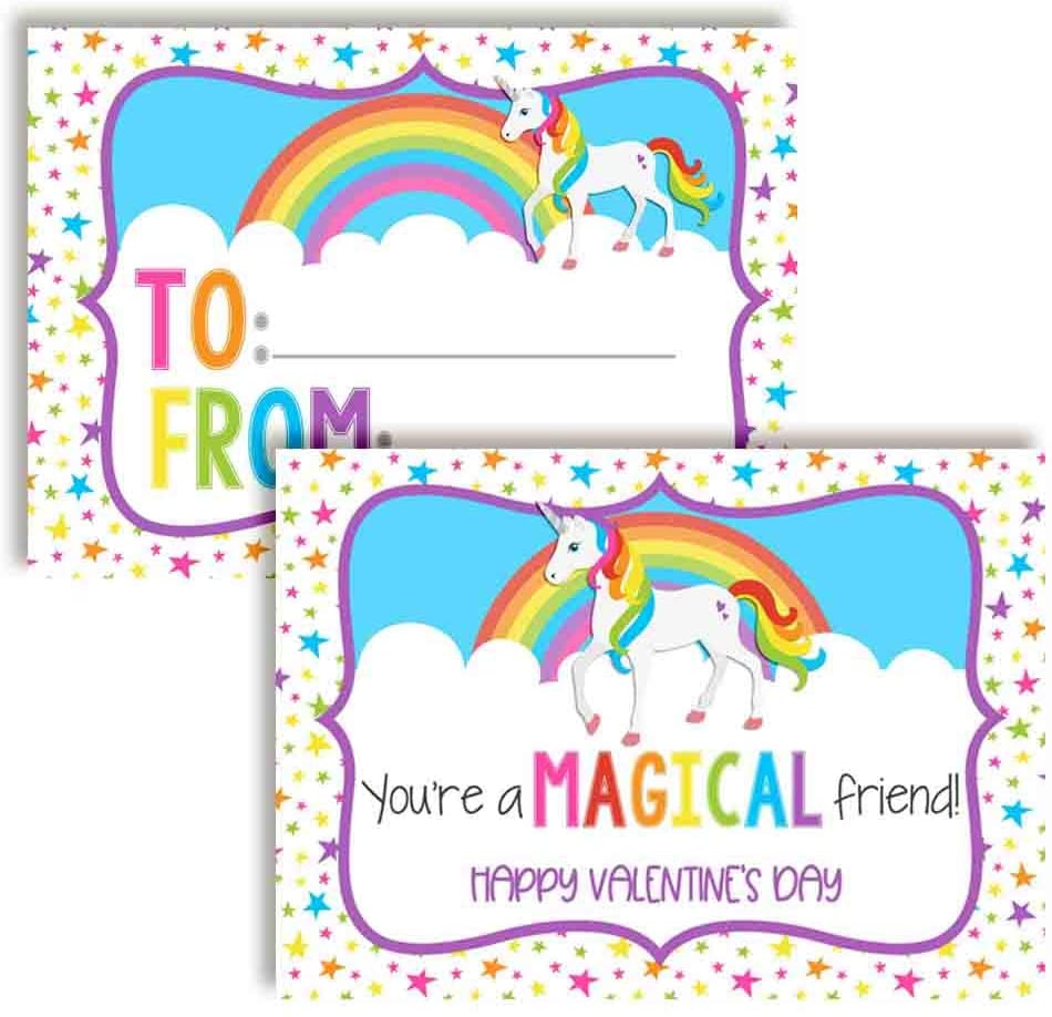 Unicorn Classroom Classroom Valentine Exchange Cards – Amanda Creation