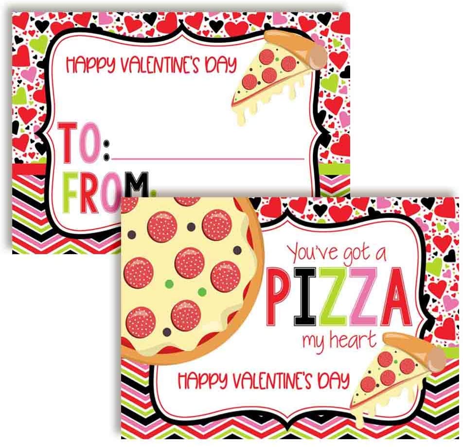Pizza Classroom Classroom Valentine Exchange Cards – Amanda Creation