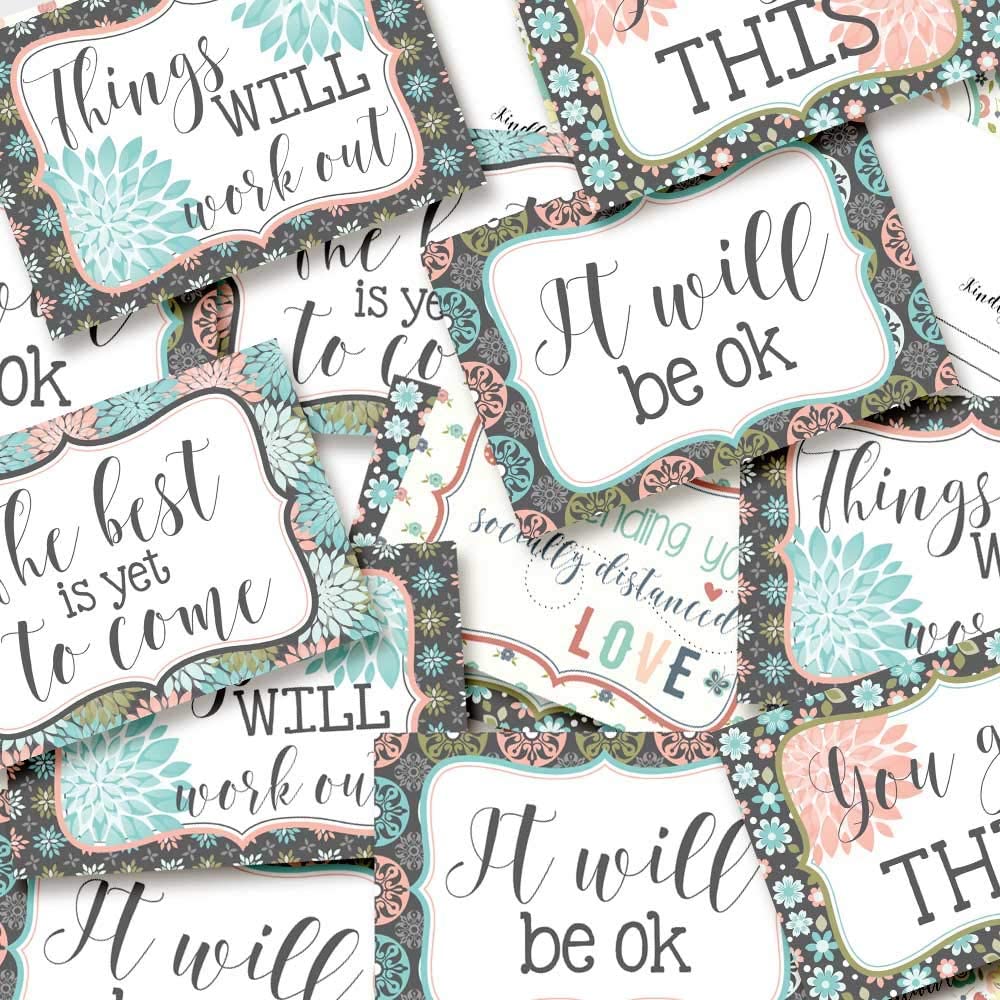 Positive Encouraging Postcards for Family and Friends – Amanda Creation