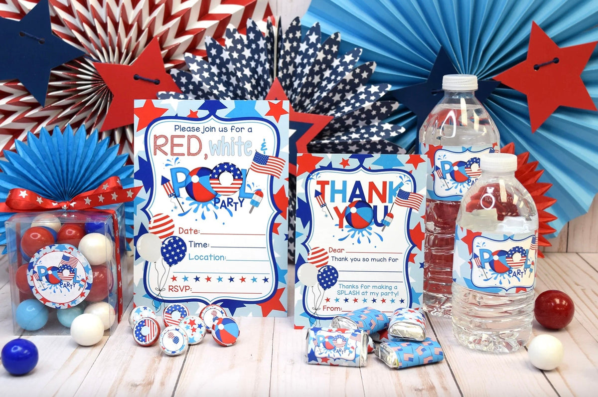 Make a Big Splash This 4th of July with our Red, White & Pool Party Bu ...