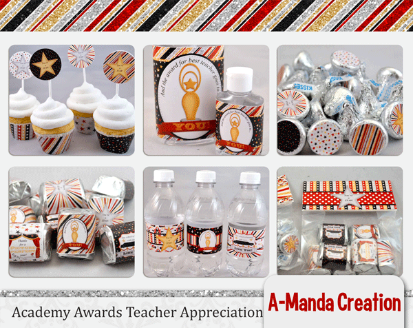 Academy Awards Teacher Appreciation Printables – Amanda Creation