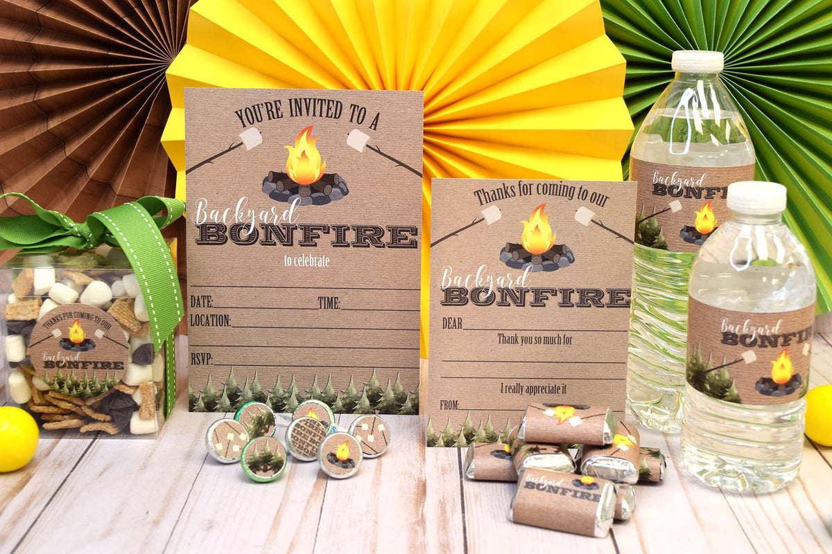 Light Up the Night: Backyard Bonfire Birthday Party Bundle – Amanda ...
