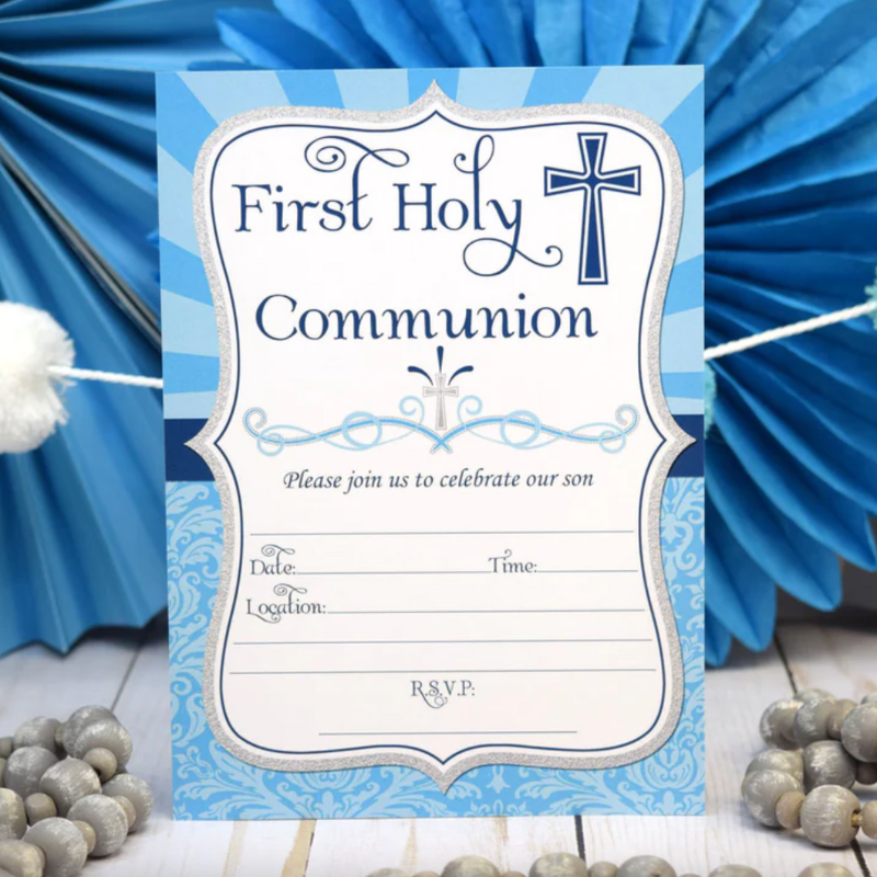 Communion Invitations – Amanda Creation