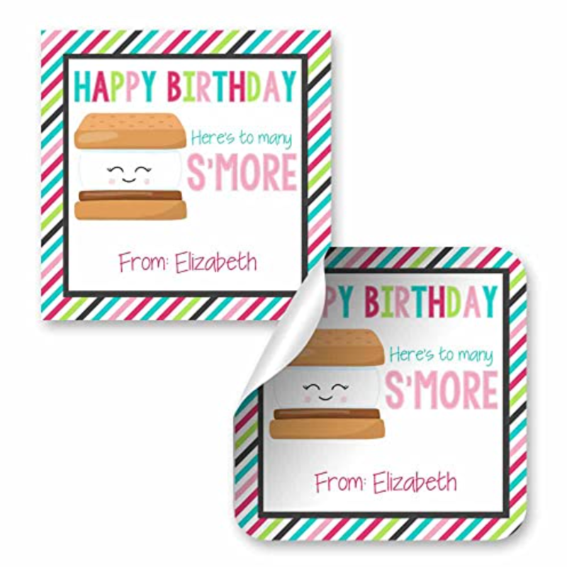 Custom & Personalized Birthday Stickers – Amanda Creation