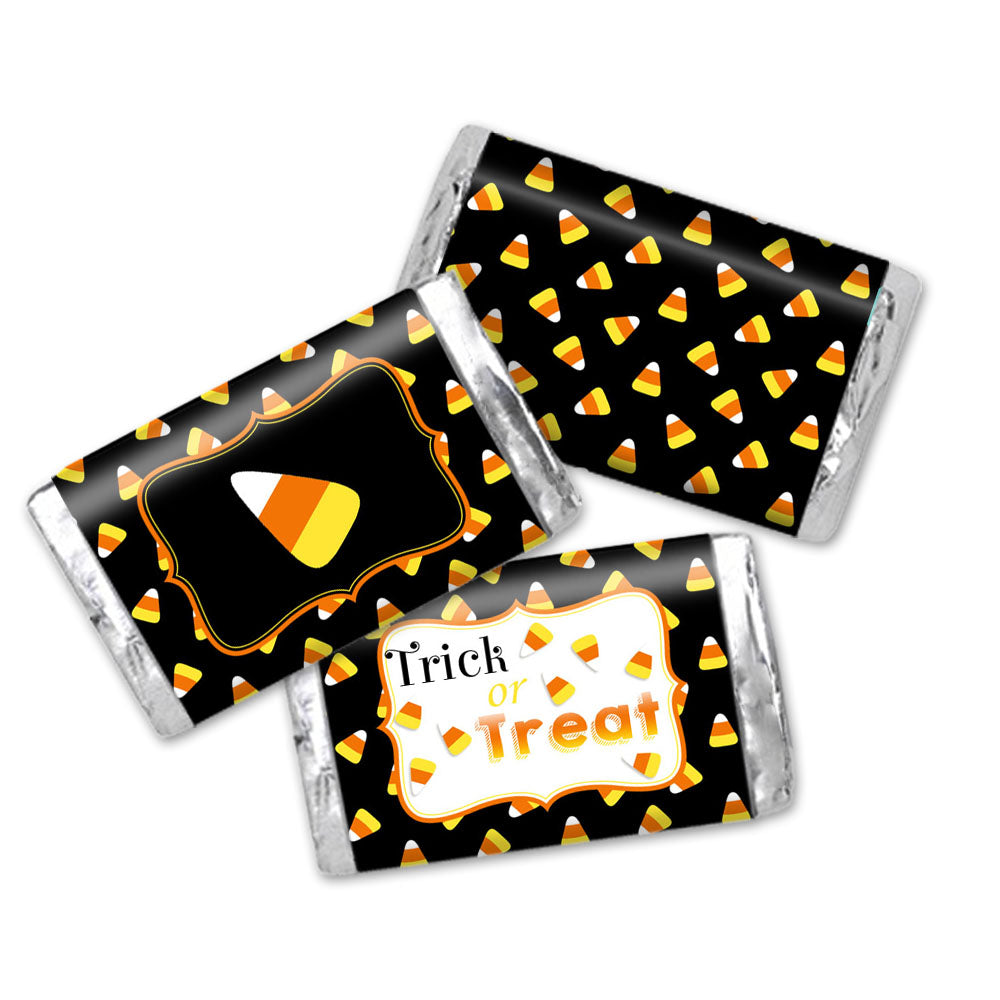 Trick or Treat Candy Corn Mini Candy Bar Wrappers – Amanda Creation