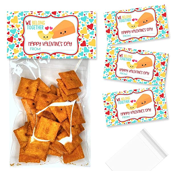 Mac and Cheese Valentine's Day Treat Bag Toppers – Amanda Creation