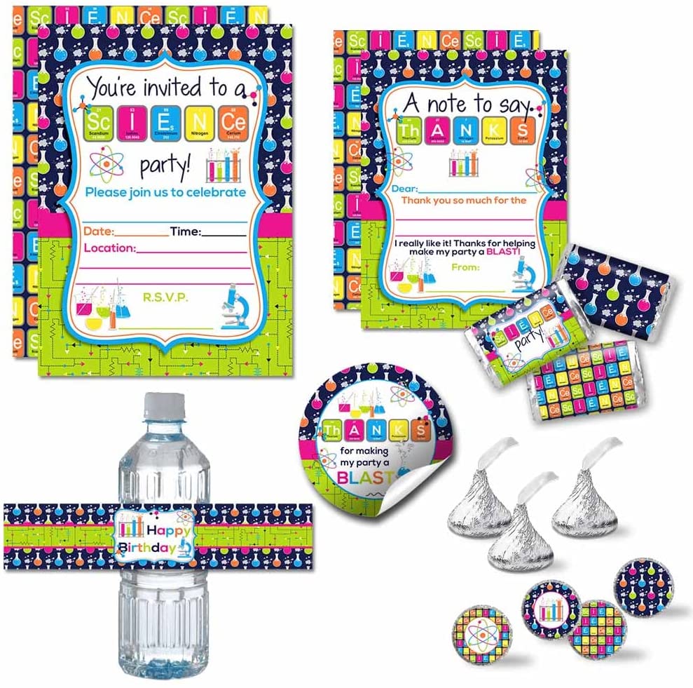 Science Lab Birthday Party Bundle – Amanda Creation