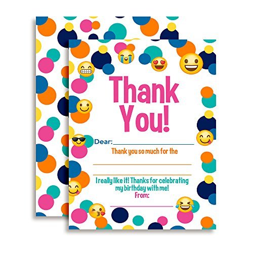 Thank You Smiley Blue