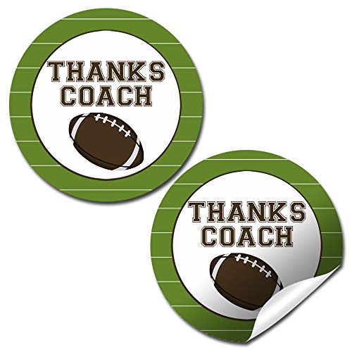 Football Team Coach Appreciation Stickers – Amanda Creation