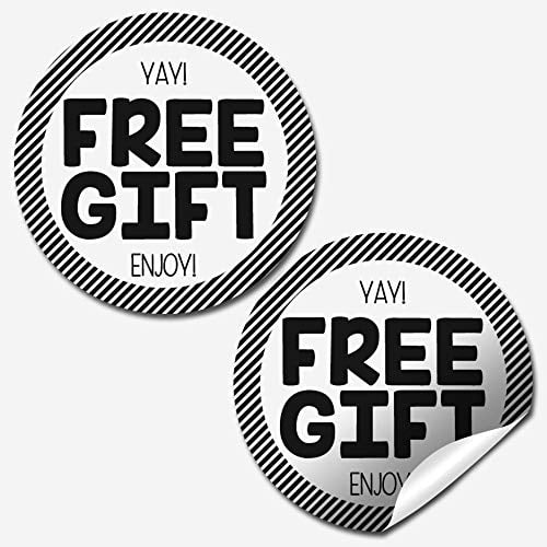 Free Gift Customer Appreciation Small Business Package Stickers ...