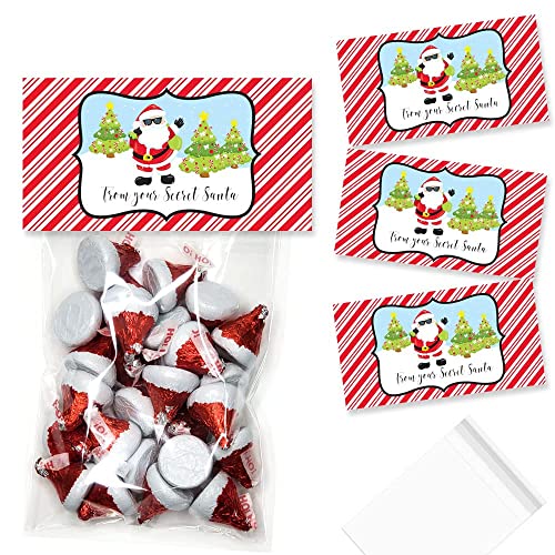 Secret Santa Christmas Bag Toppers – Amanda Creation