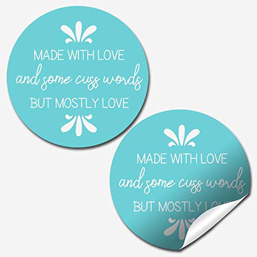 Made with Love and Cuss Words Small Business Package Stickers – Amanda ...