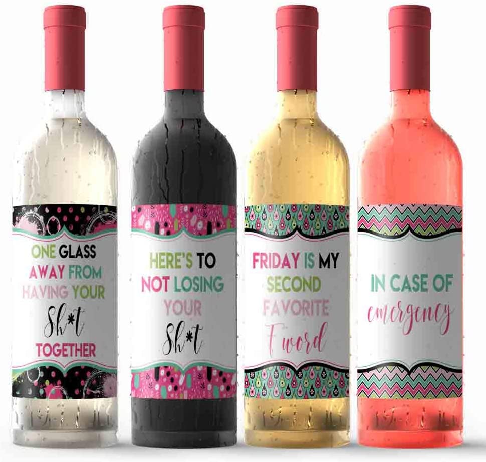 Funny and Sassy Wine Bottle Labels – Amanda Creation