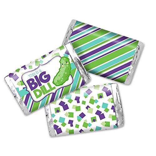 It's A Big Deal Cute Dill Pickle Birthday Mini Candy Bar Wrappers ...
