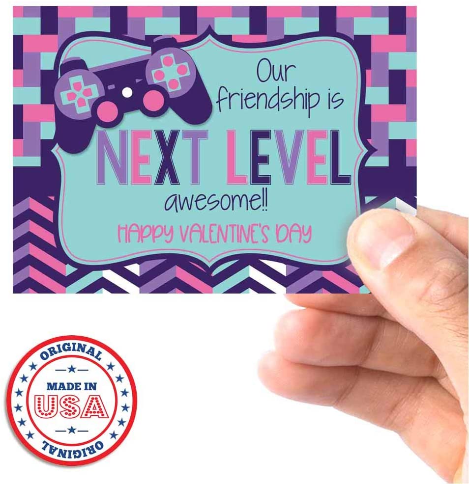 Video Game Classroom Valentine Exchange Cards – Amanda Creation