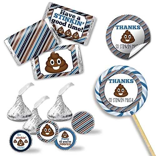 Party Pooper Boy Birthday Party Sticker Bundle – Amanda Creation