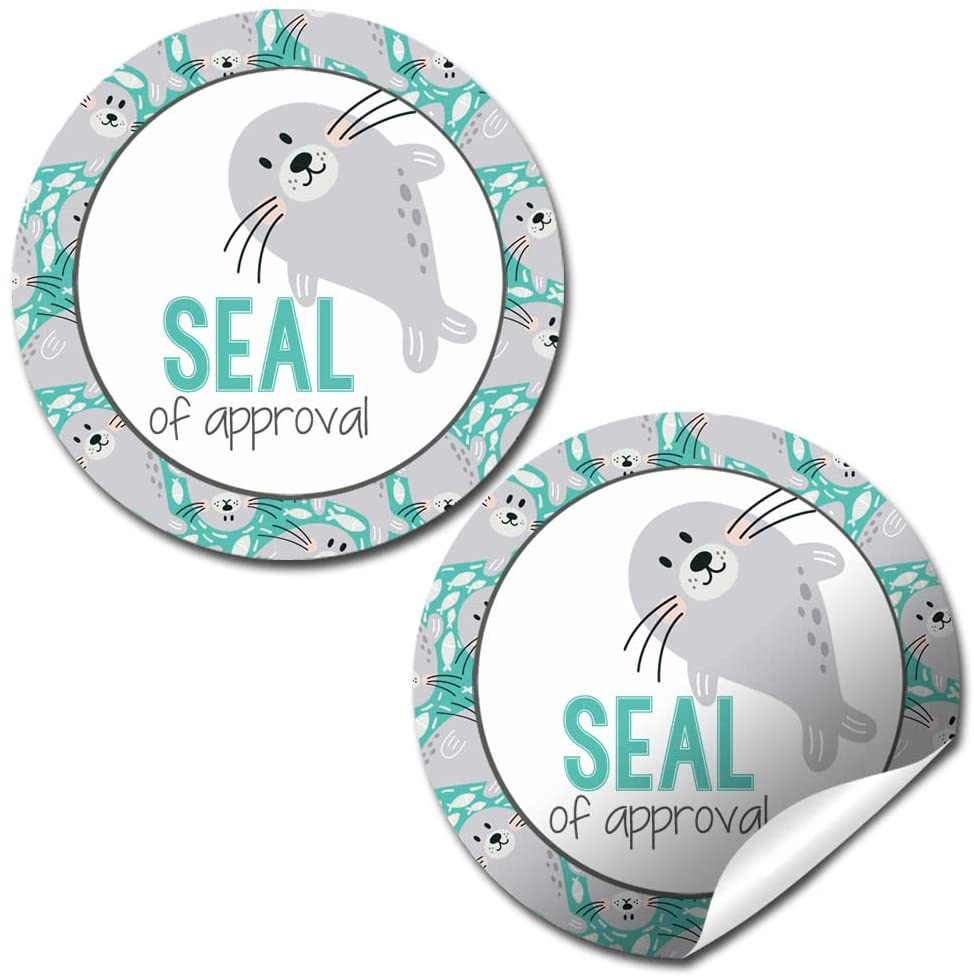 Seal of Approval Appreciation & Encouragement Stickers for Teachers ...
